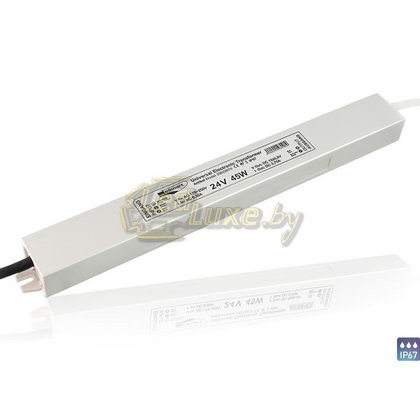 Блок питания для светодиодных лент 24-45 (24V, 45W, 1.8A, IP67 ...